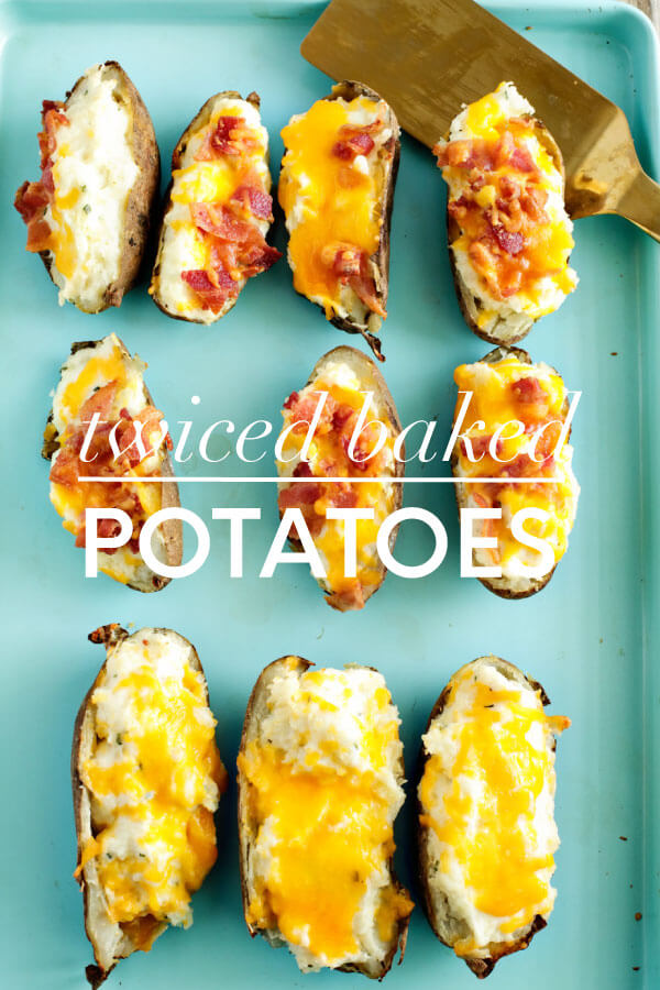 Twice Baked Potatoes | Classic Recipe from 30daysblog