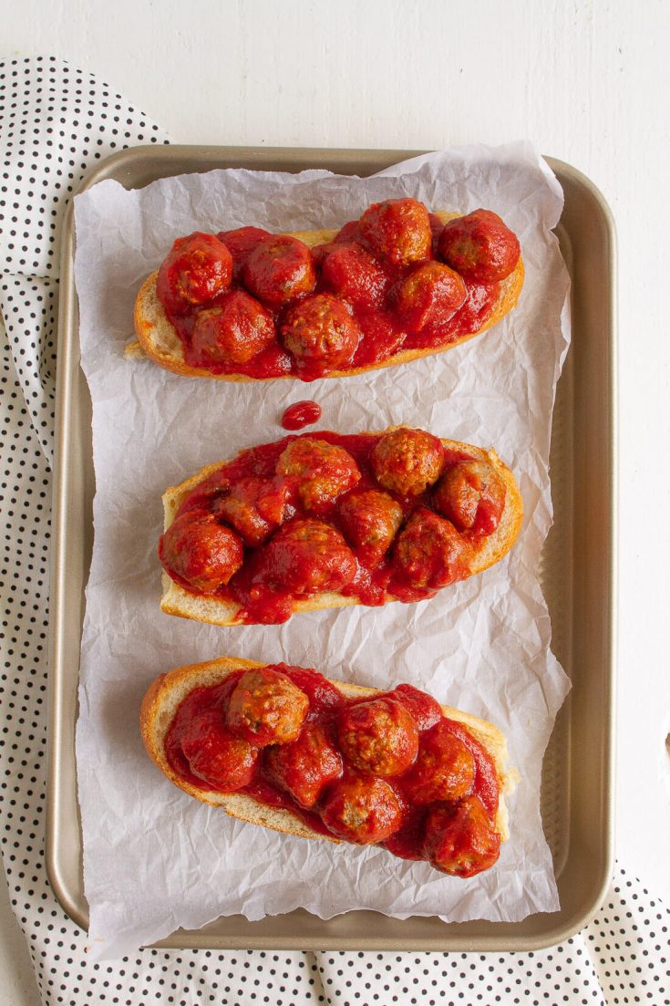 Meatball Sub Recipe from 30daysblog