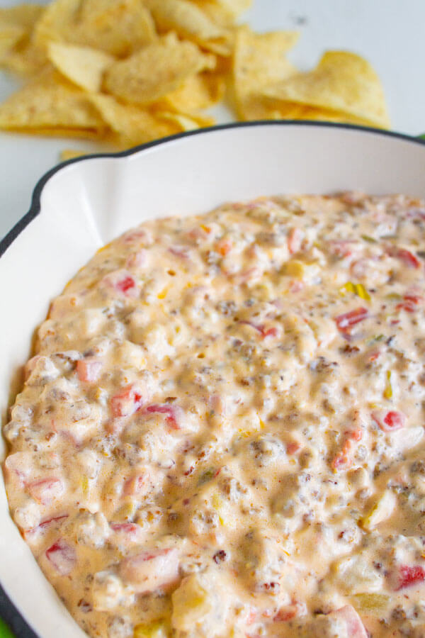 Heart Attack Sausage Dip | Recipe from 30daysblog
