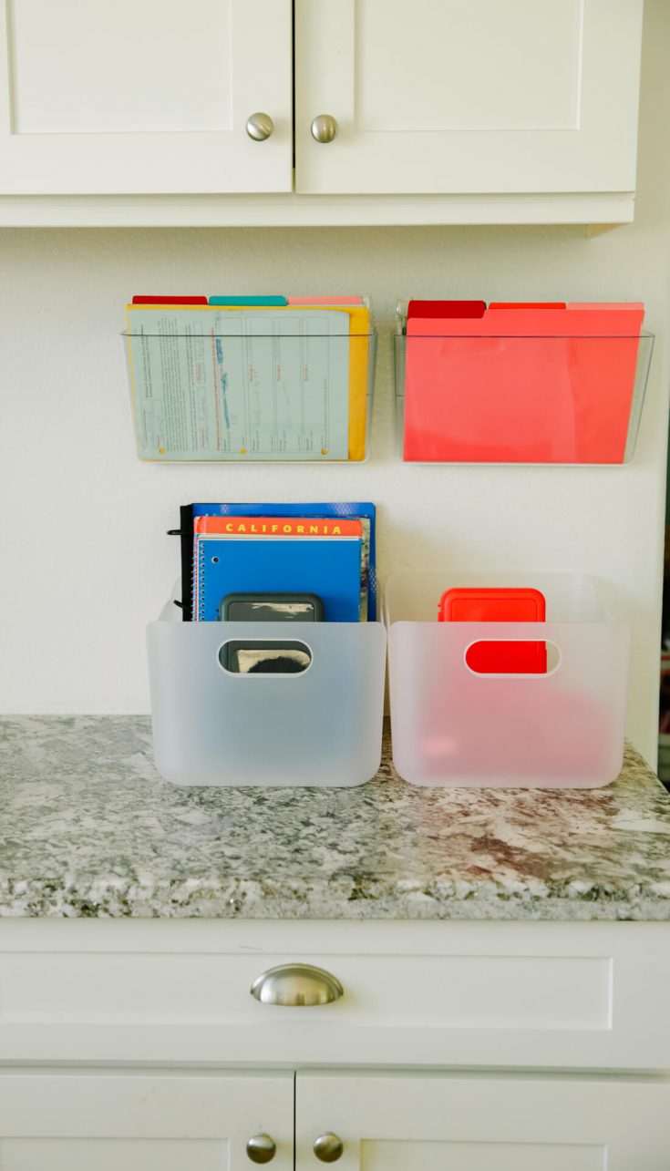 Back to School Organization from 30daysblog