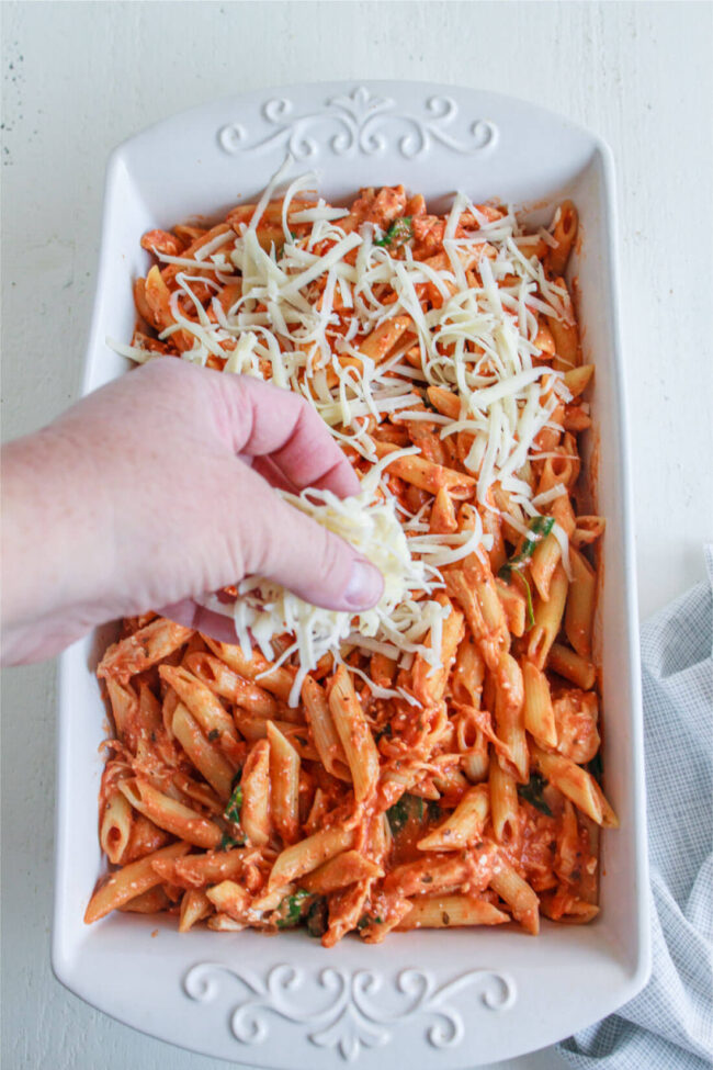 Chicken Pasta Bake - Recipe from 30days