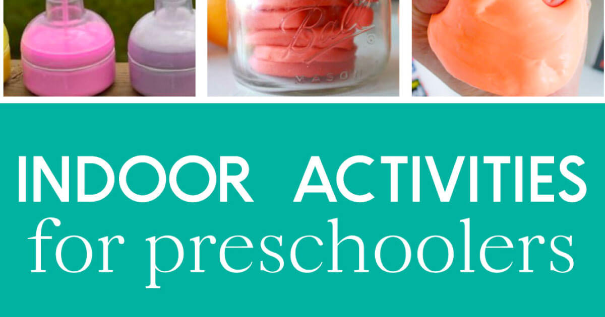 Indoor Preschool Activities from Thirty Handmade Days