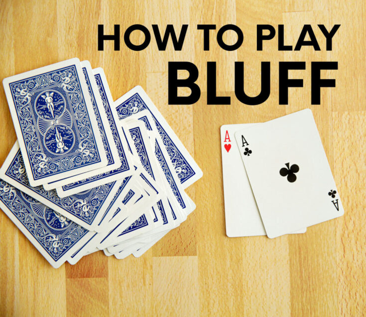 Card Games for Kids: Bluff from Thirty Handmade Days