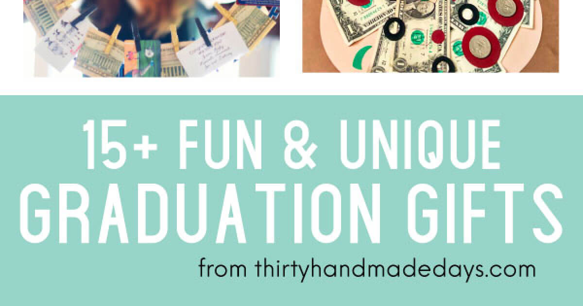 Graduation Gift Ideas for 2020 from Thirty Handmade Days