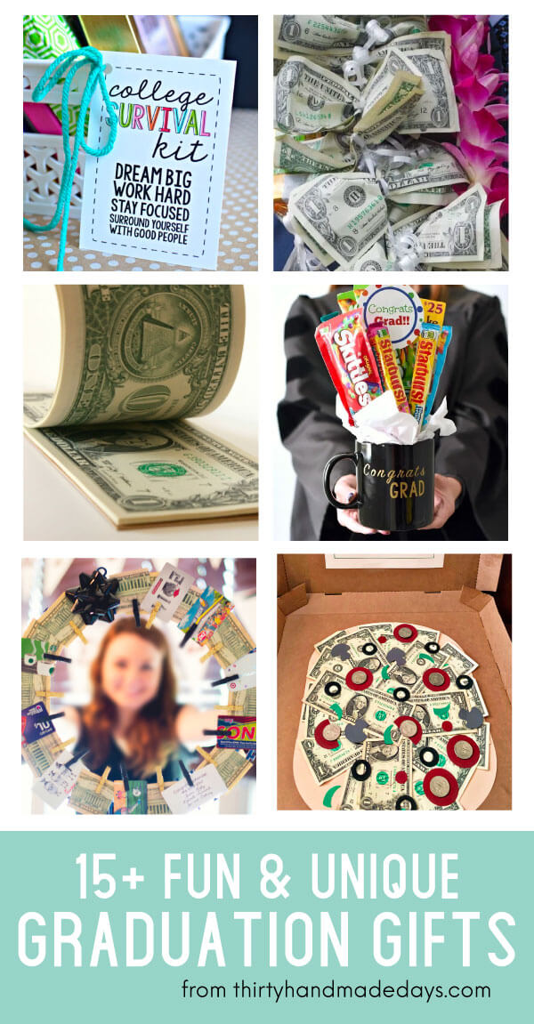 Graduation Gift Ideas for 2020 from Thirty Handmade Days