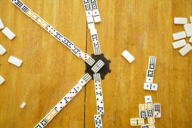 How to Play Mexican Train from Thirty Handmade Days