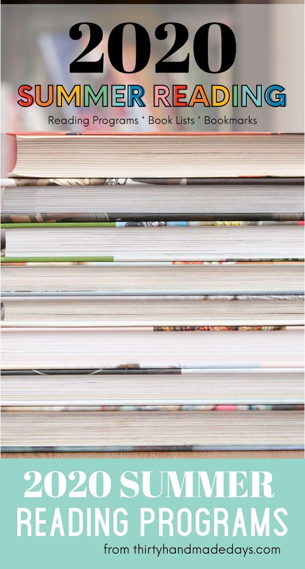 2020 Summer Reading Program & Ideas from 30daysblog
